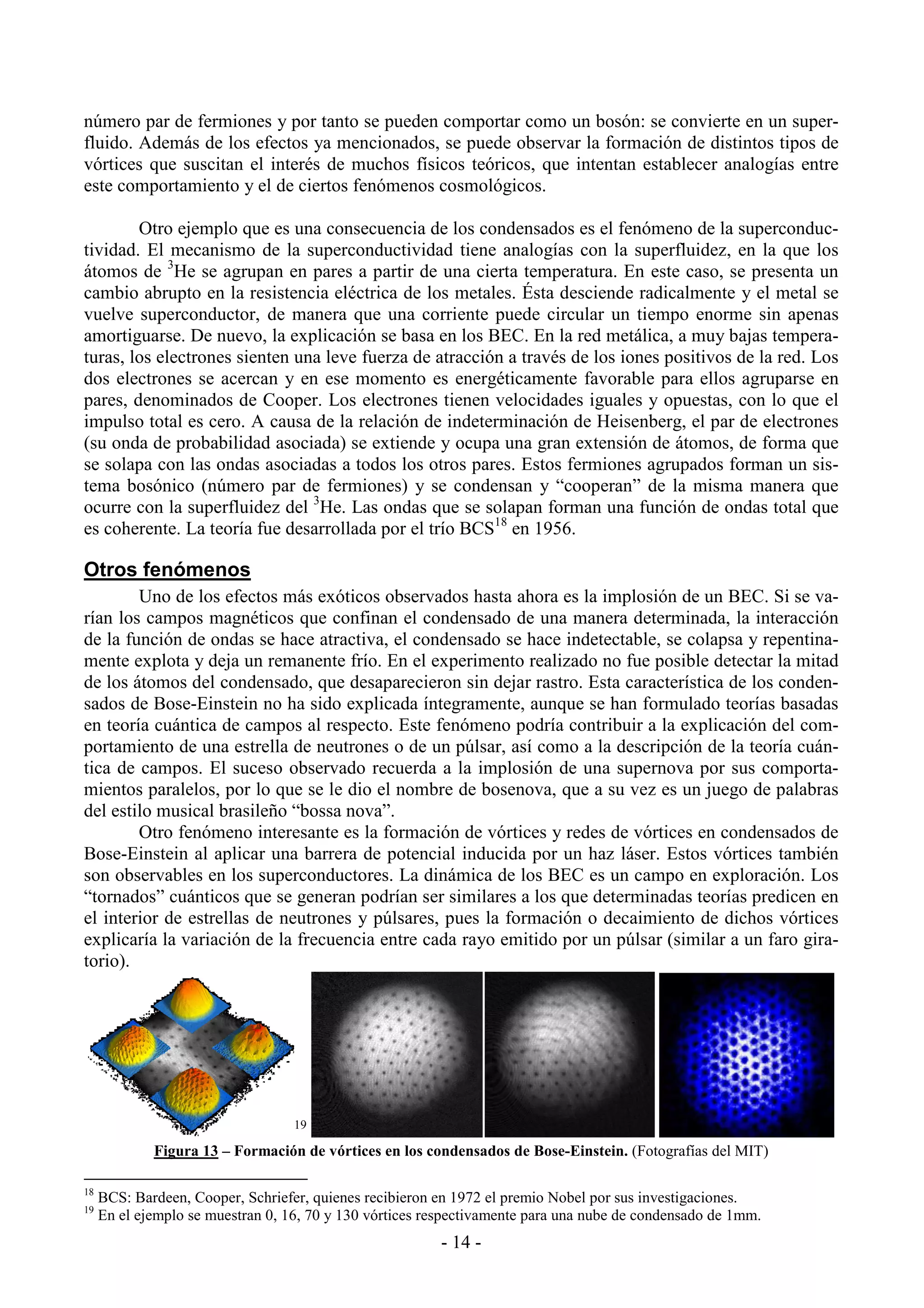 Condensados bose einstein-fhg | PDF | Physics | Science