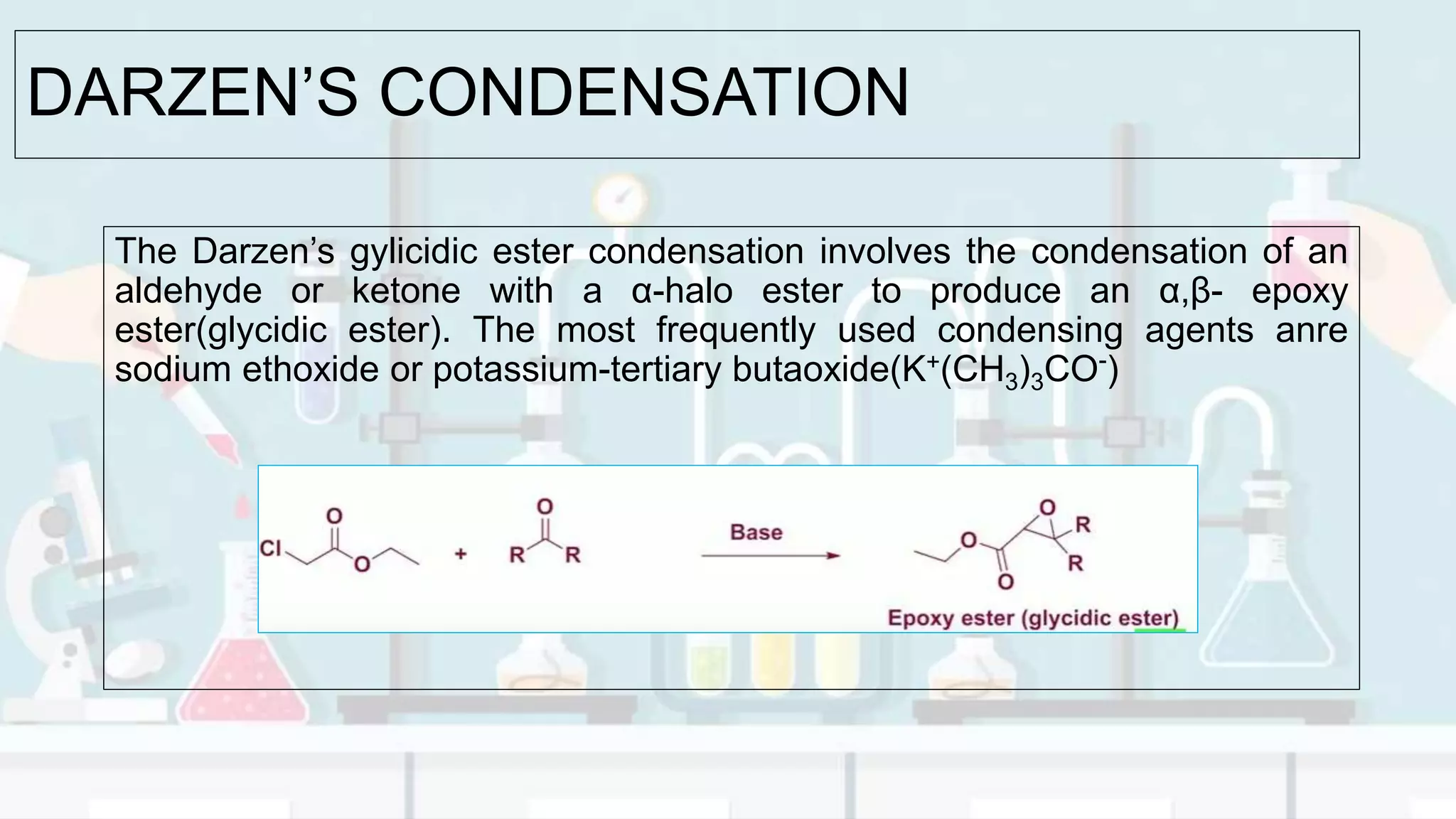 Condensation reactions | PPTX | Chemistry | Science