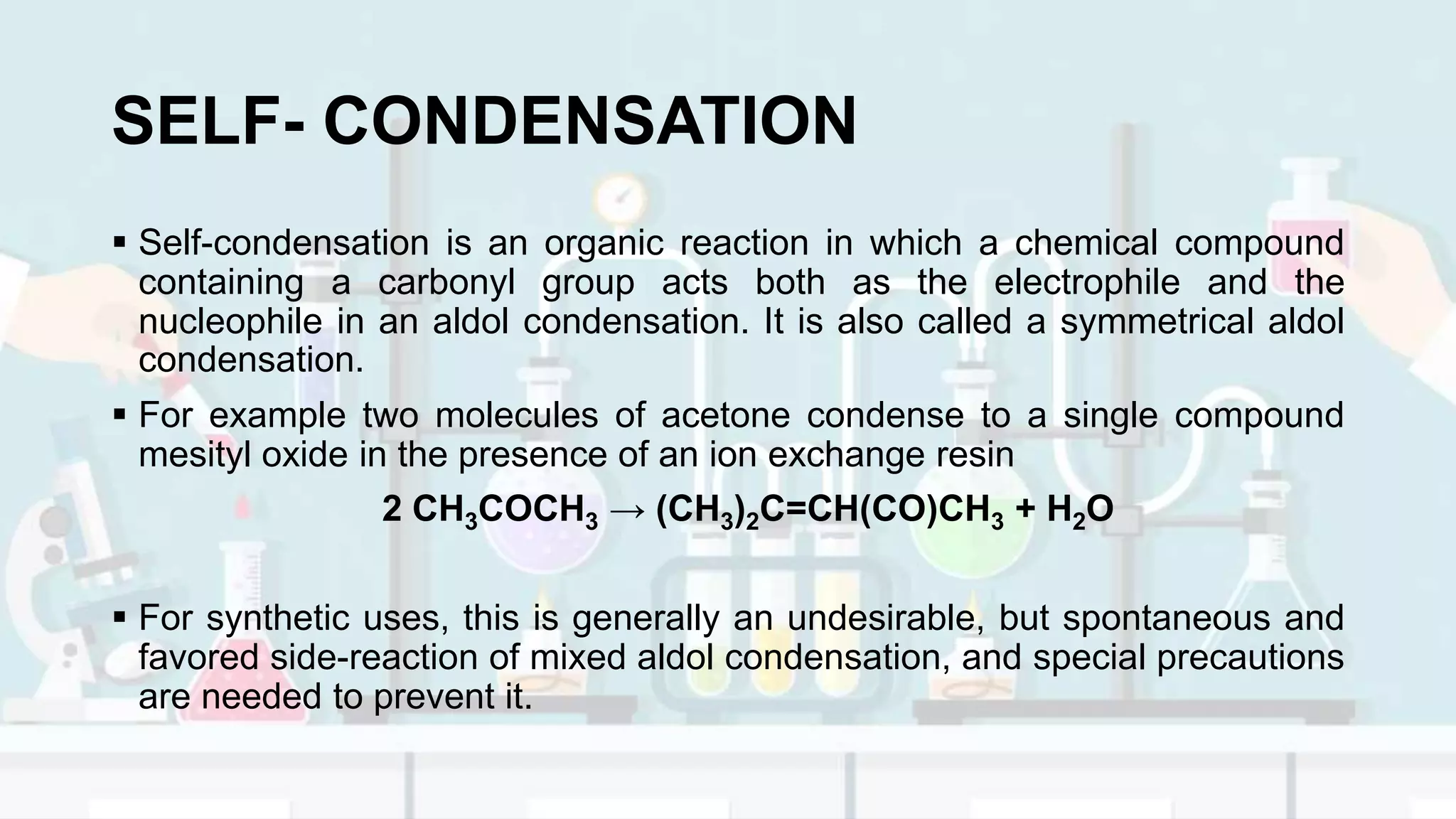 Condensation reactions | PPTX | Chemistry | Science