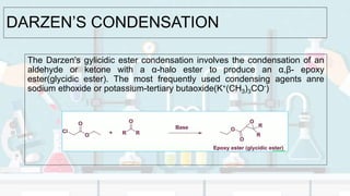 Condensation reactions | PPTX