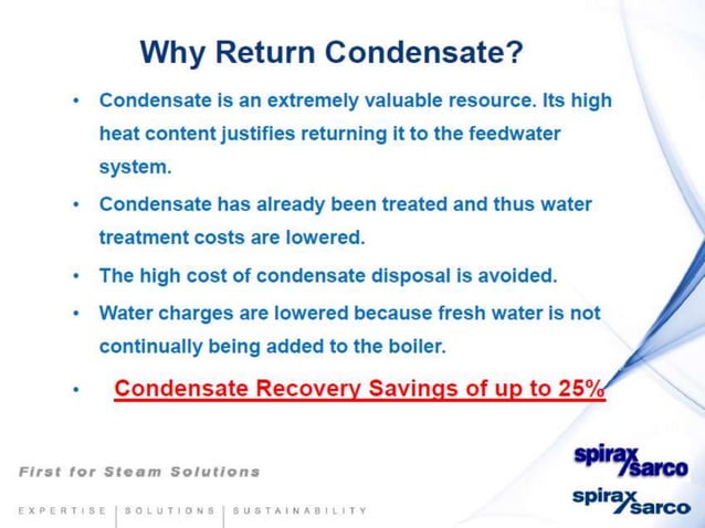 Condensate return-systems-chemtreat | PPT