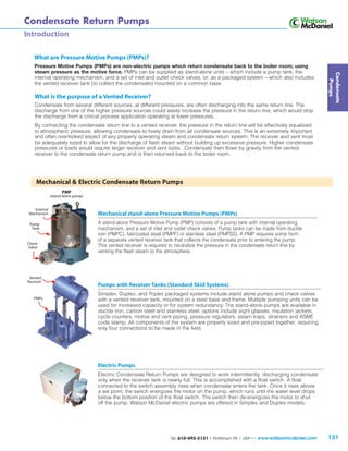 Understanding Condensate Pumps on a Steam Distribution System | PDF