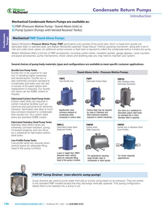 Understanding Condensate Pumps on a Steam Distribution System | PDF