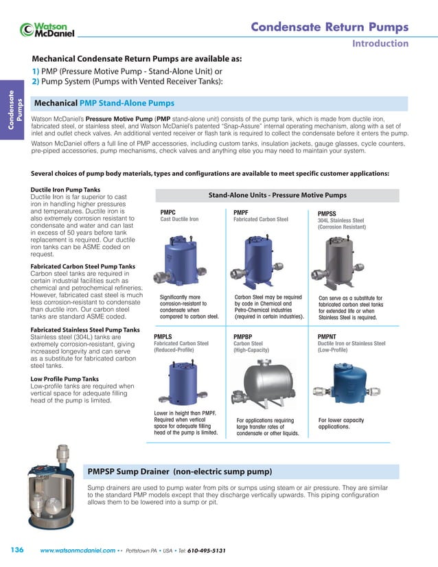 Understanding Condensate Pumps on a Steam Distribution System | PDF
