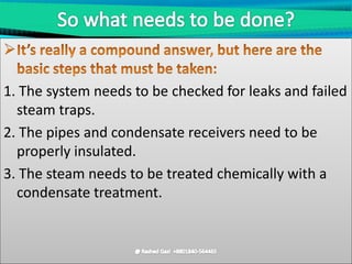 Condensate water treatment presentation | PDF