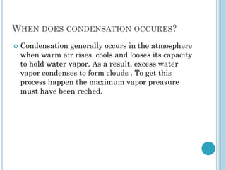 Condensation | PPT