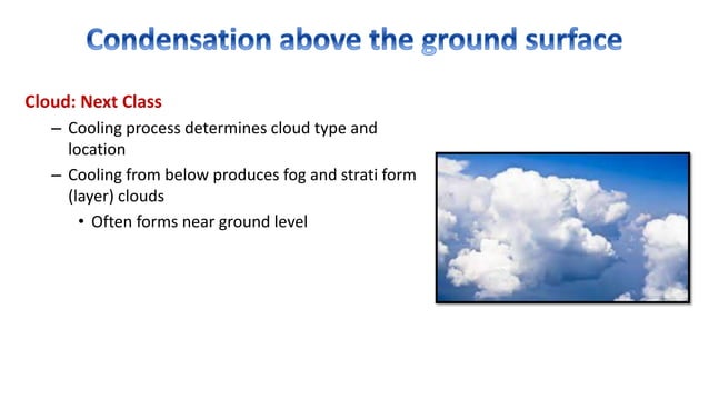 Condensation | PPTX