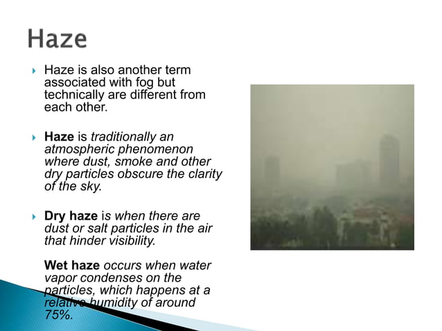 Condensation (fogs and clouds) | PPTX | Weather | Science