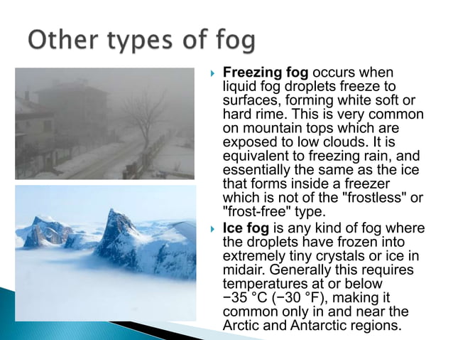Condensation (fogs and clouds) | PPTX | Weather | Science