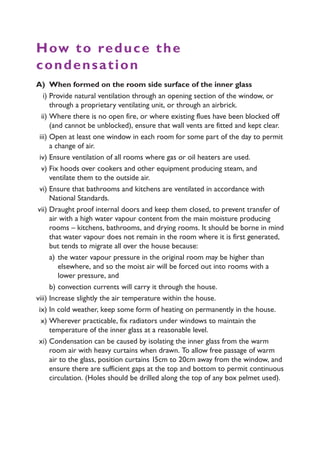 Condensation guide by brighter home solution | PDF