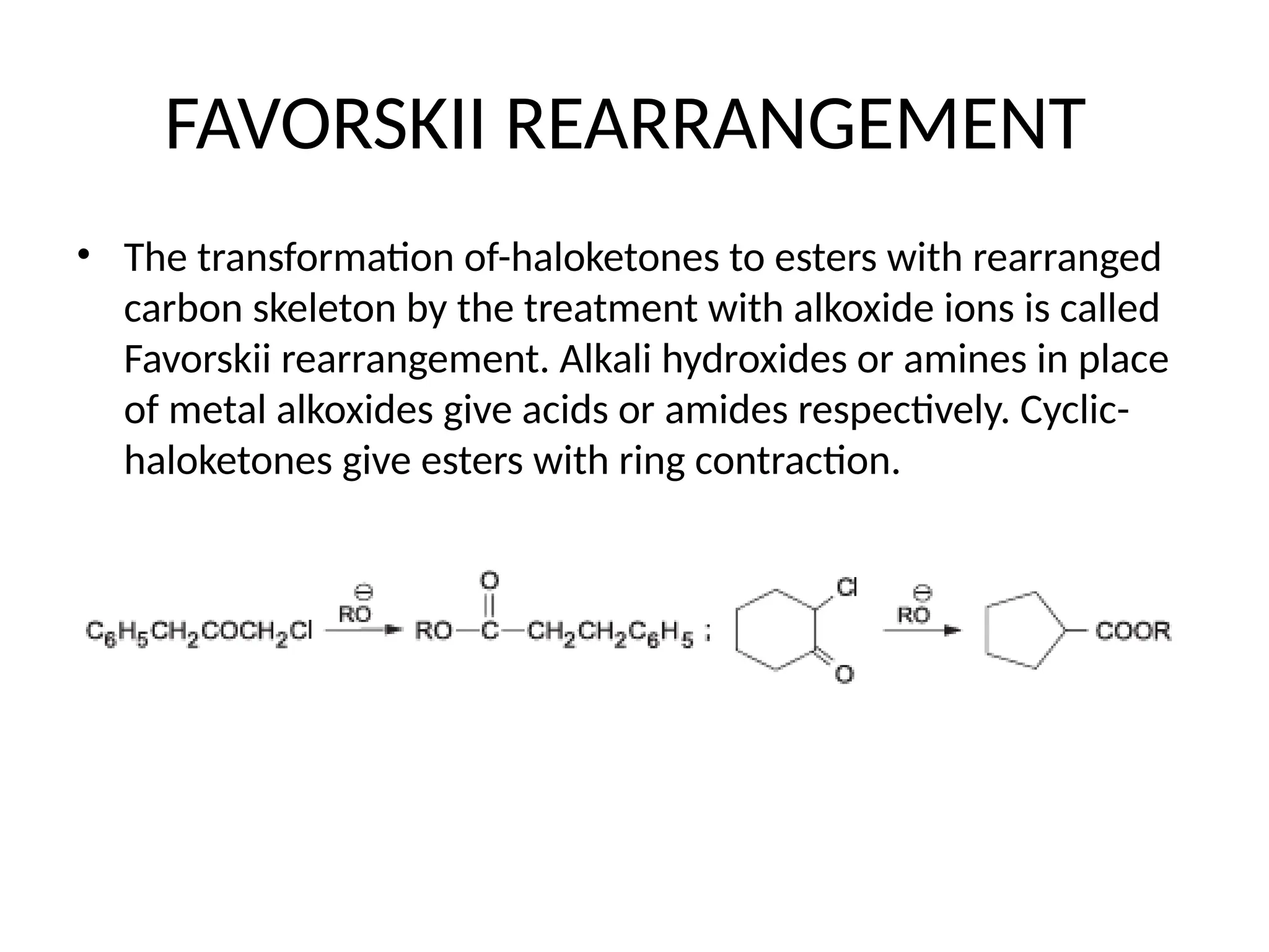 aldol condensationand favorskii reactions .pptx