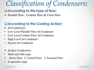 Steam Condensers | PPTX