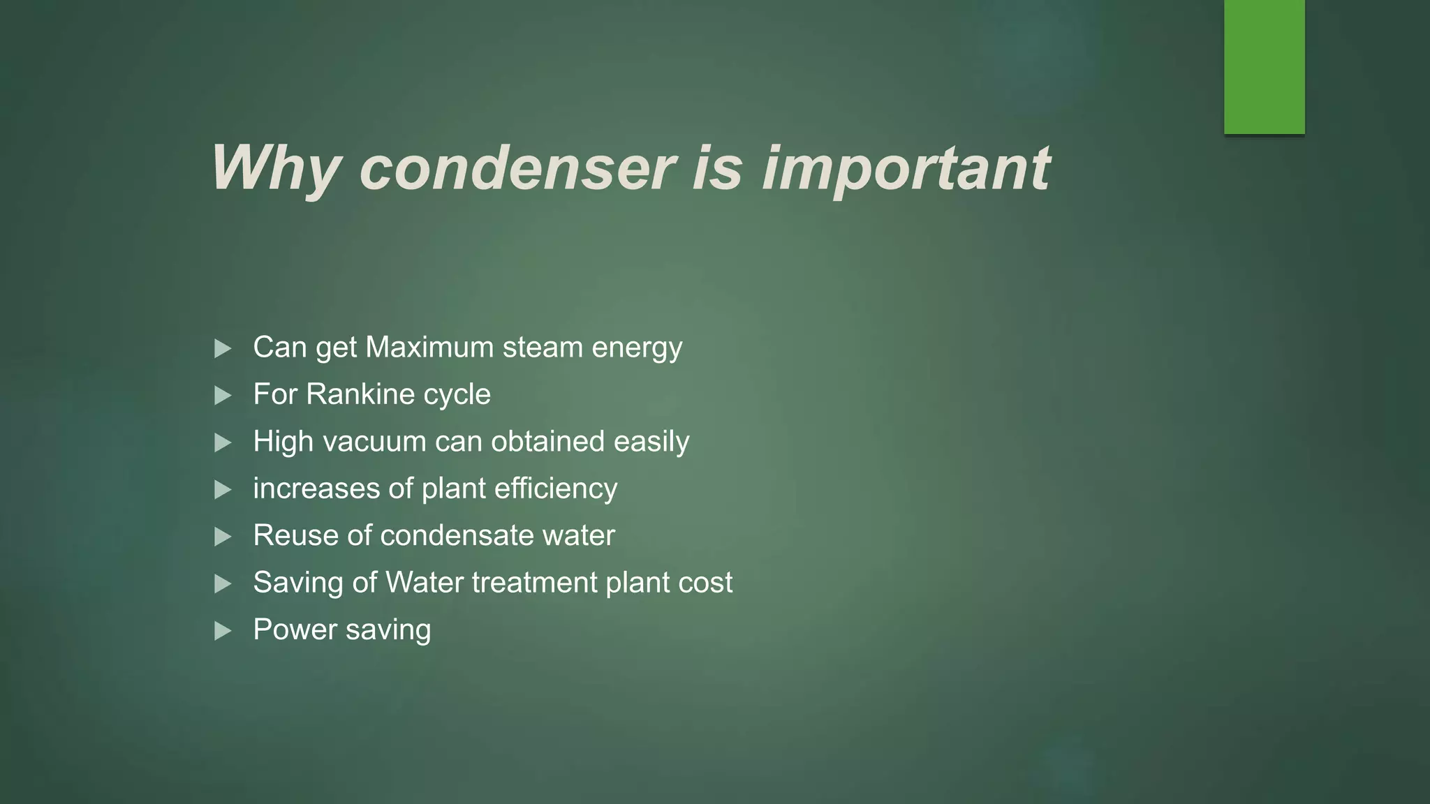 Steam Condenser types,function, tube test, condenser vacuum | PPTX