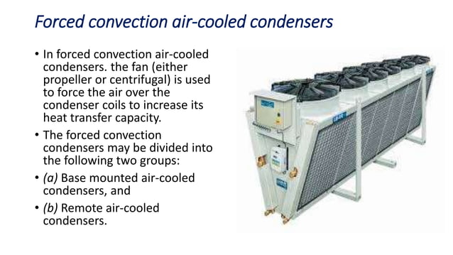 Condenser Types and Numerical Analysis | PPTX