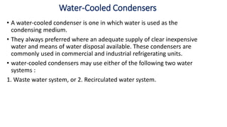 Condenser Types and Numerical Analysis | PPTX