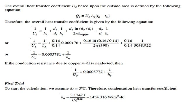 Condenser Types and Numerical Analysis | PPTX