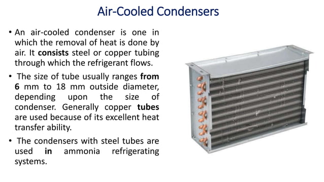Condenser Types and Numerical Analysis | PPTX
