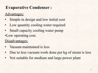 Condenser and cooling tower | PPT