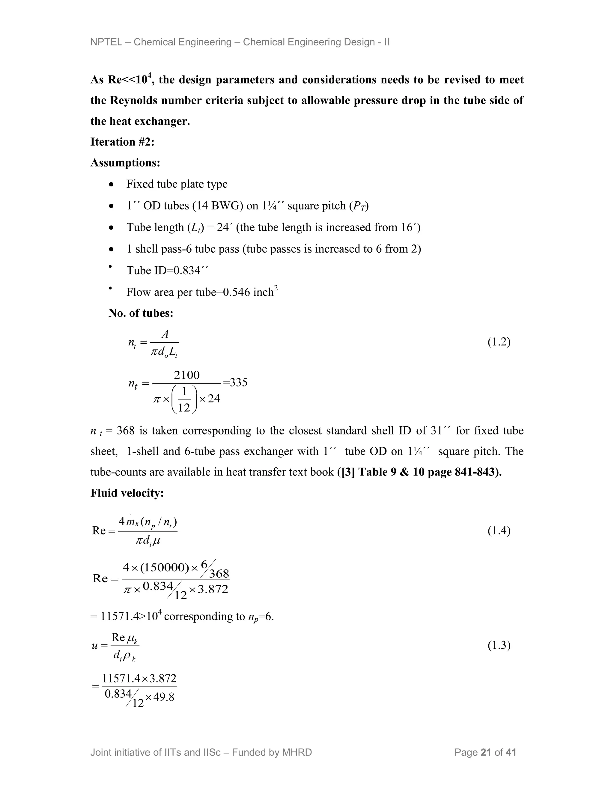 Condenser design | PDF