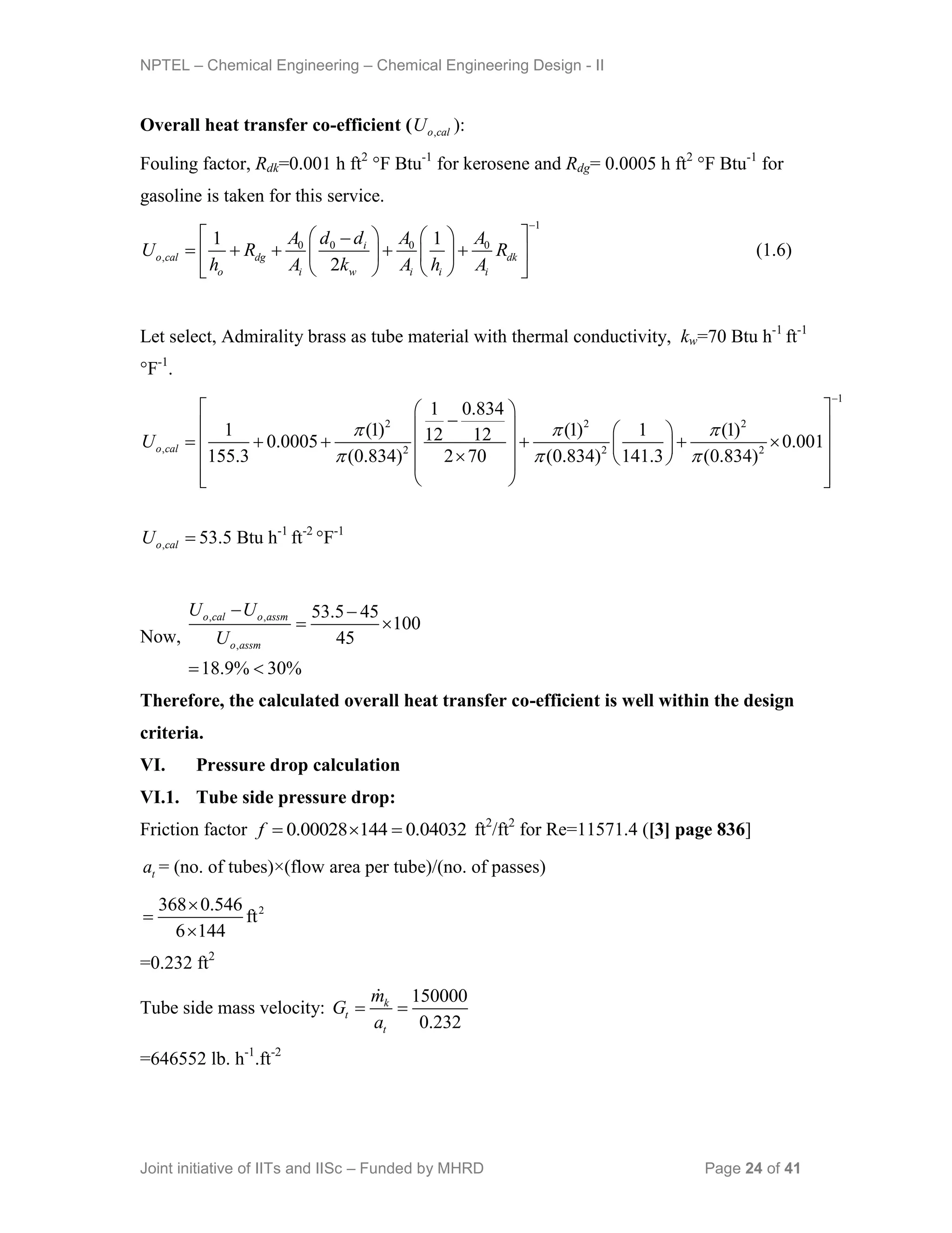 Condenser design | PDF