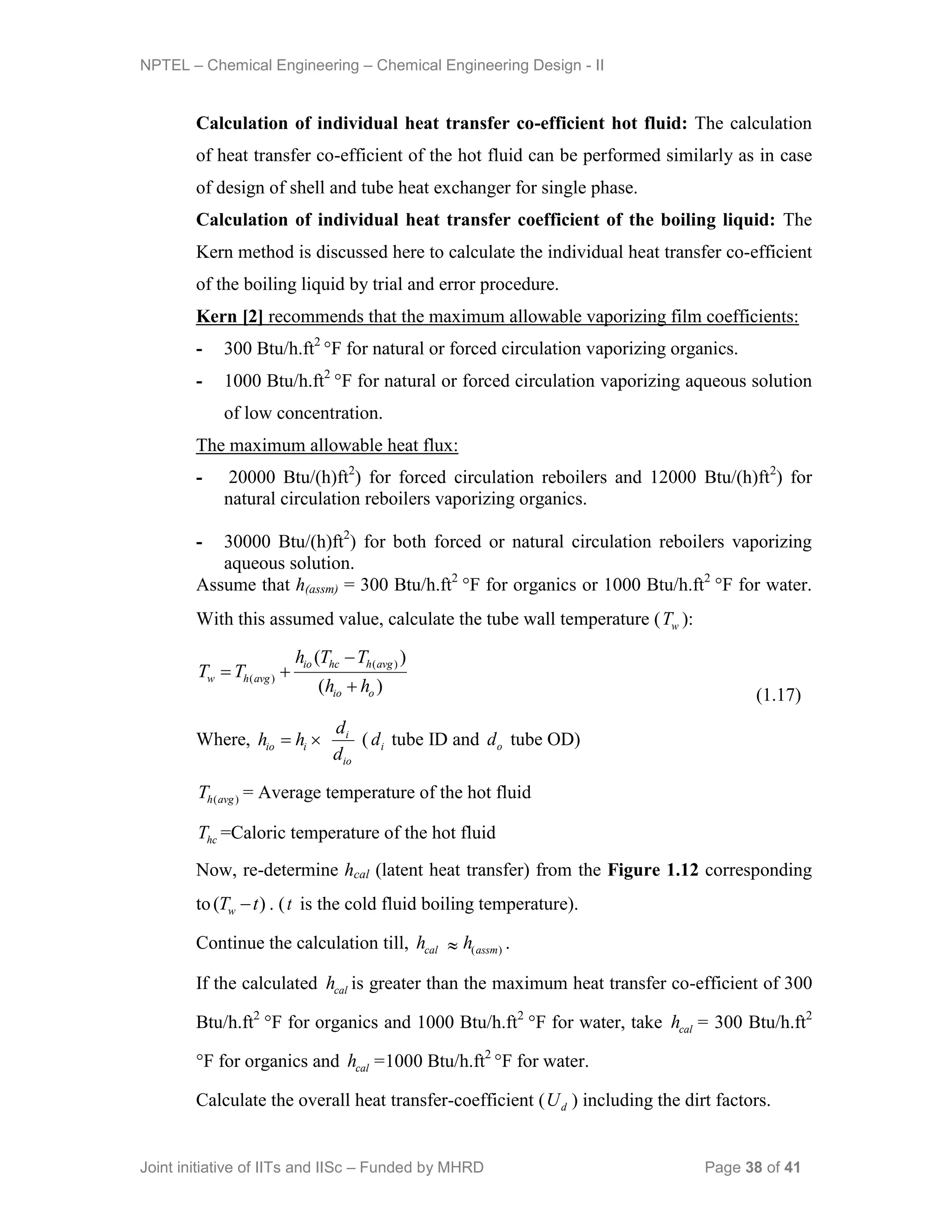 Condenser design | PDF