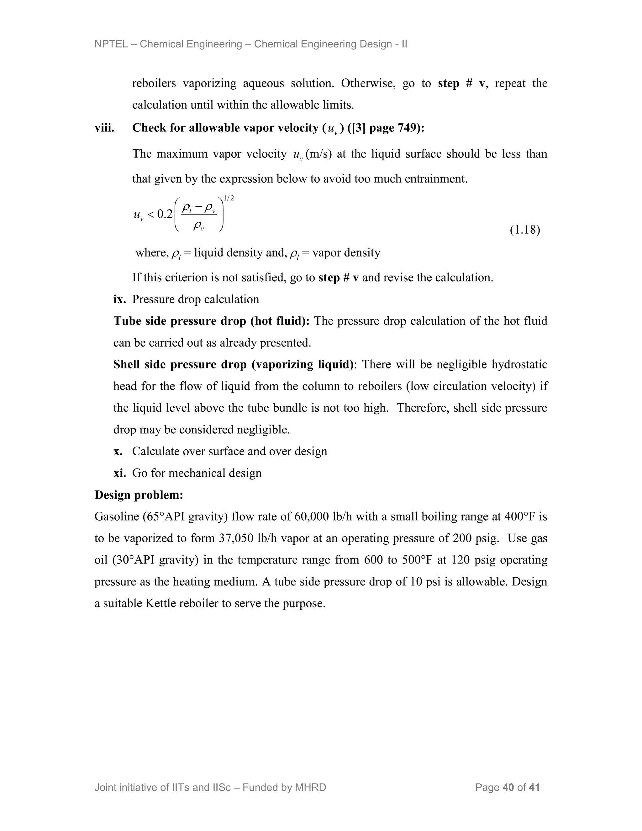Condenser design | PDF