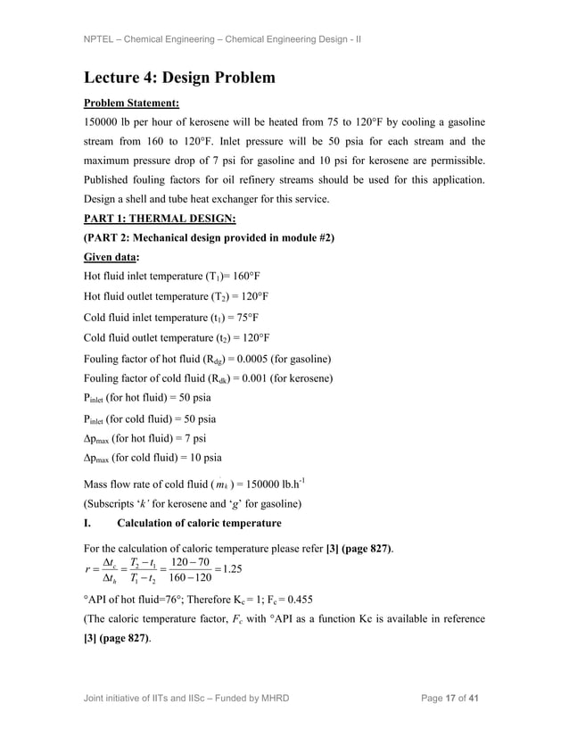 Condenser design | PDF