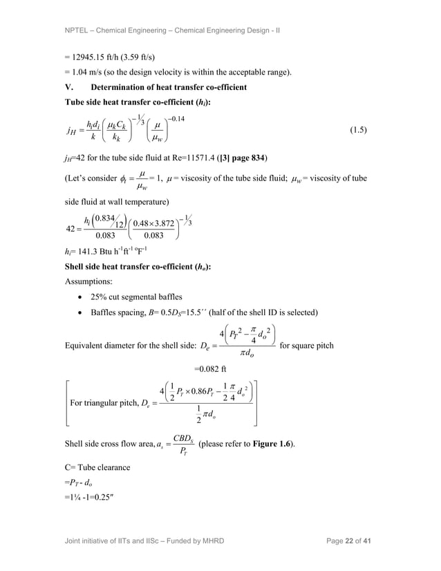Condenser design | PDF