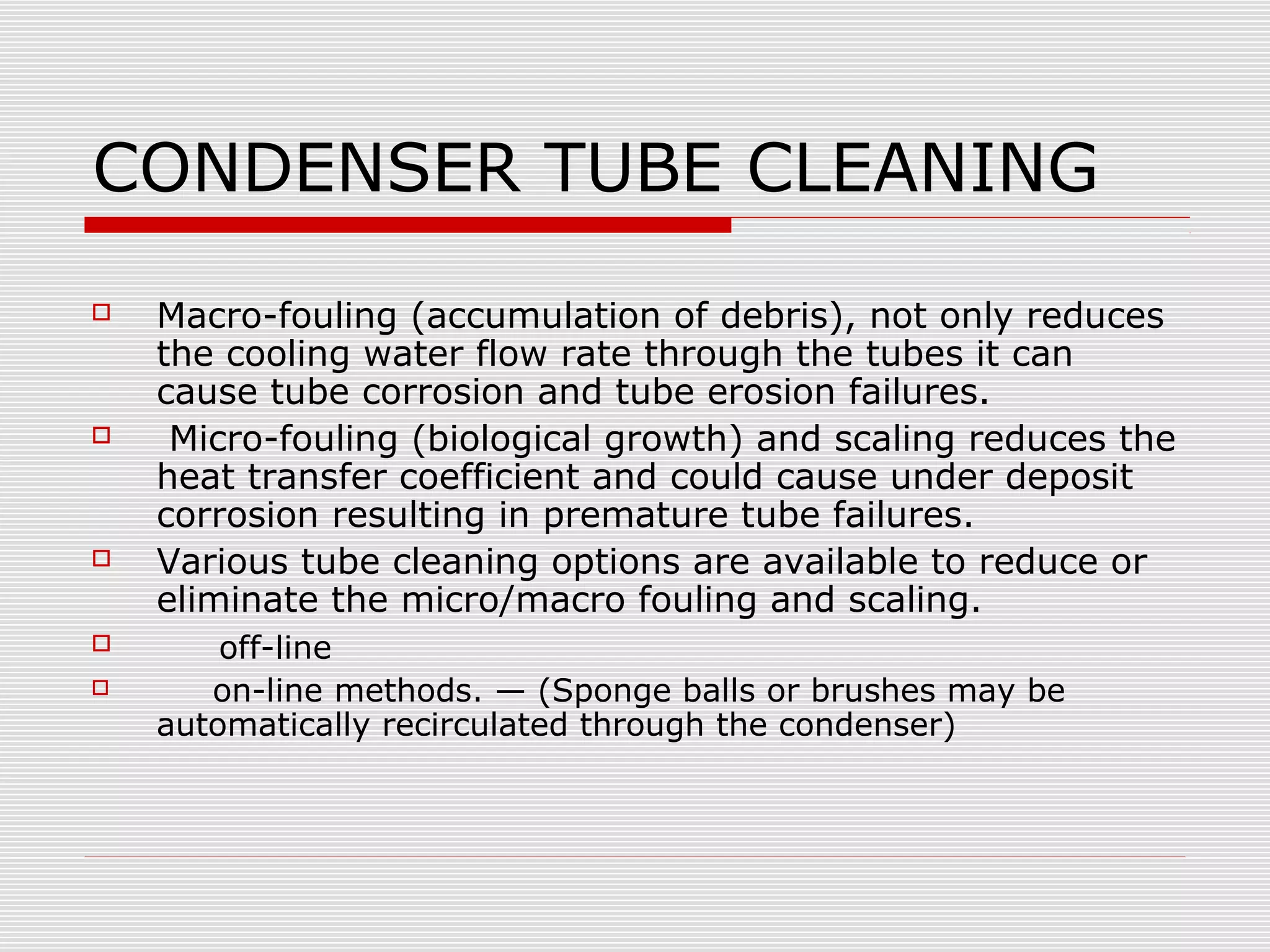 Condenser in thermal power plants | PPT