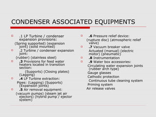 Condenser in thermal power plants | PPT