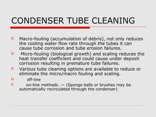 Condenser in thermal power plants | PPT