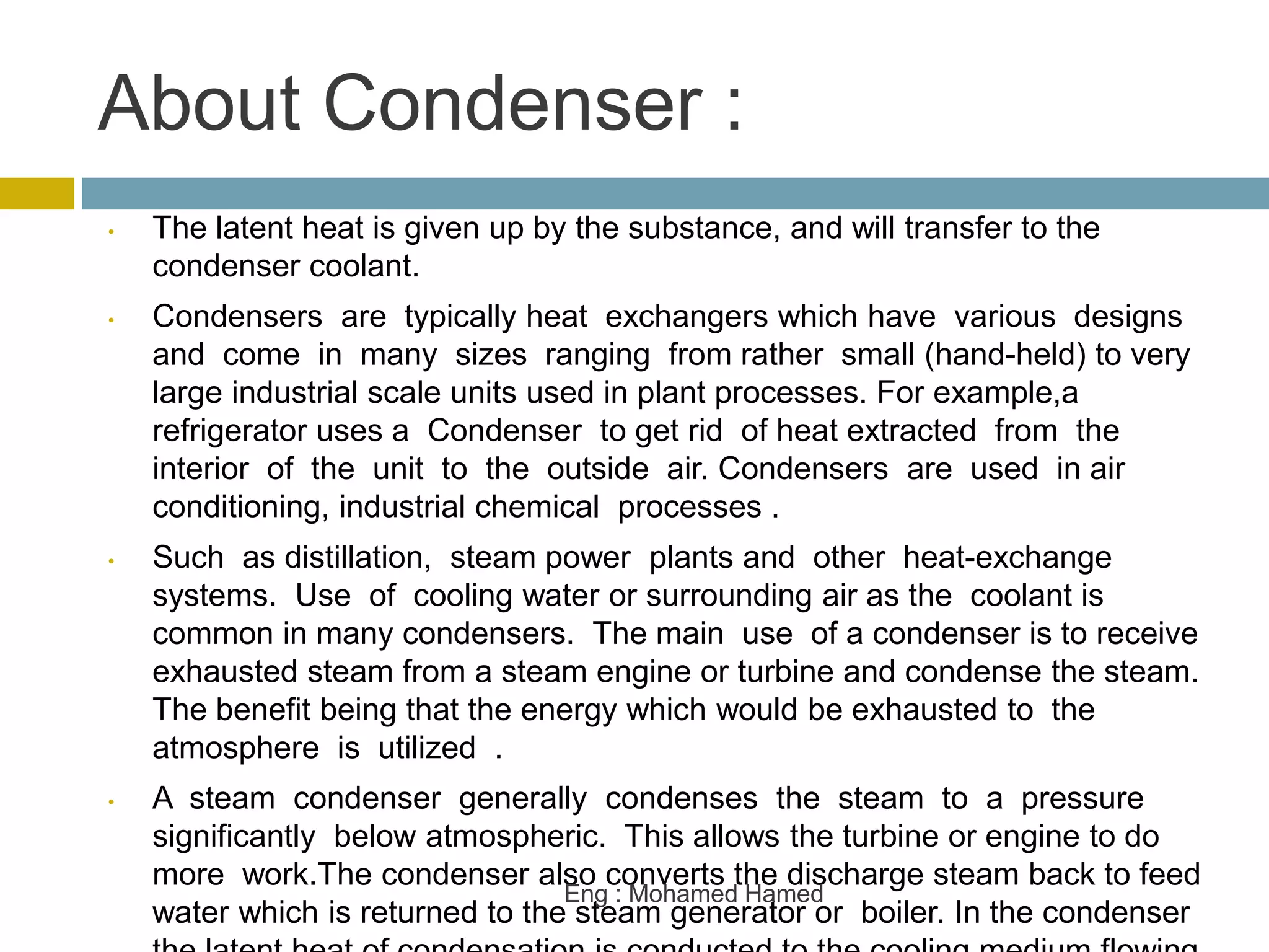 Steam Condensers | PPSX | Power and Energy Industry | Industries