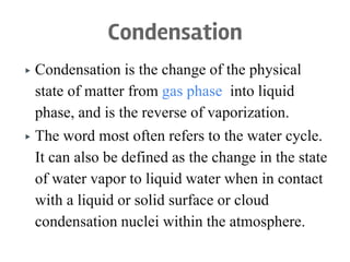 Condensers | PPTX | Chemistry | Science