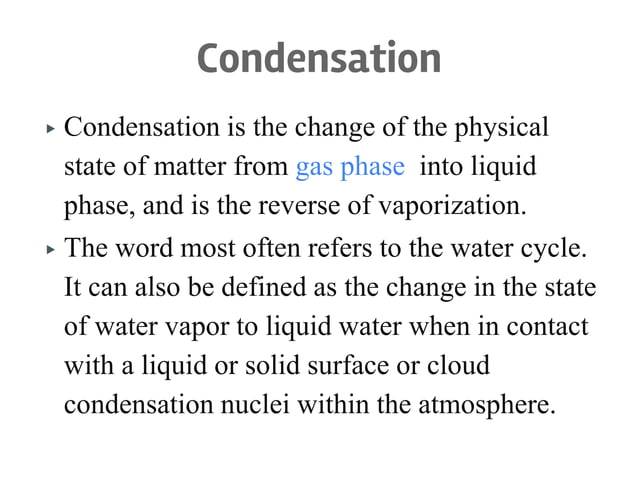 Condensers | PPTX | Chemistry | Science