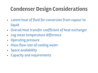 Condensers | PPTX
