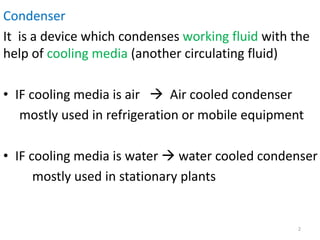 CONDENSERS & COOLING TOWERS | PPTX