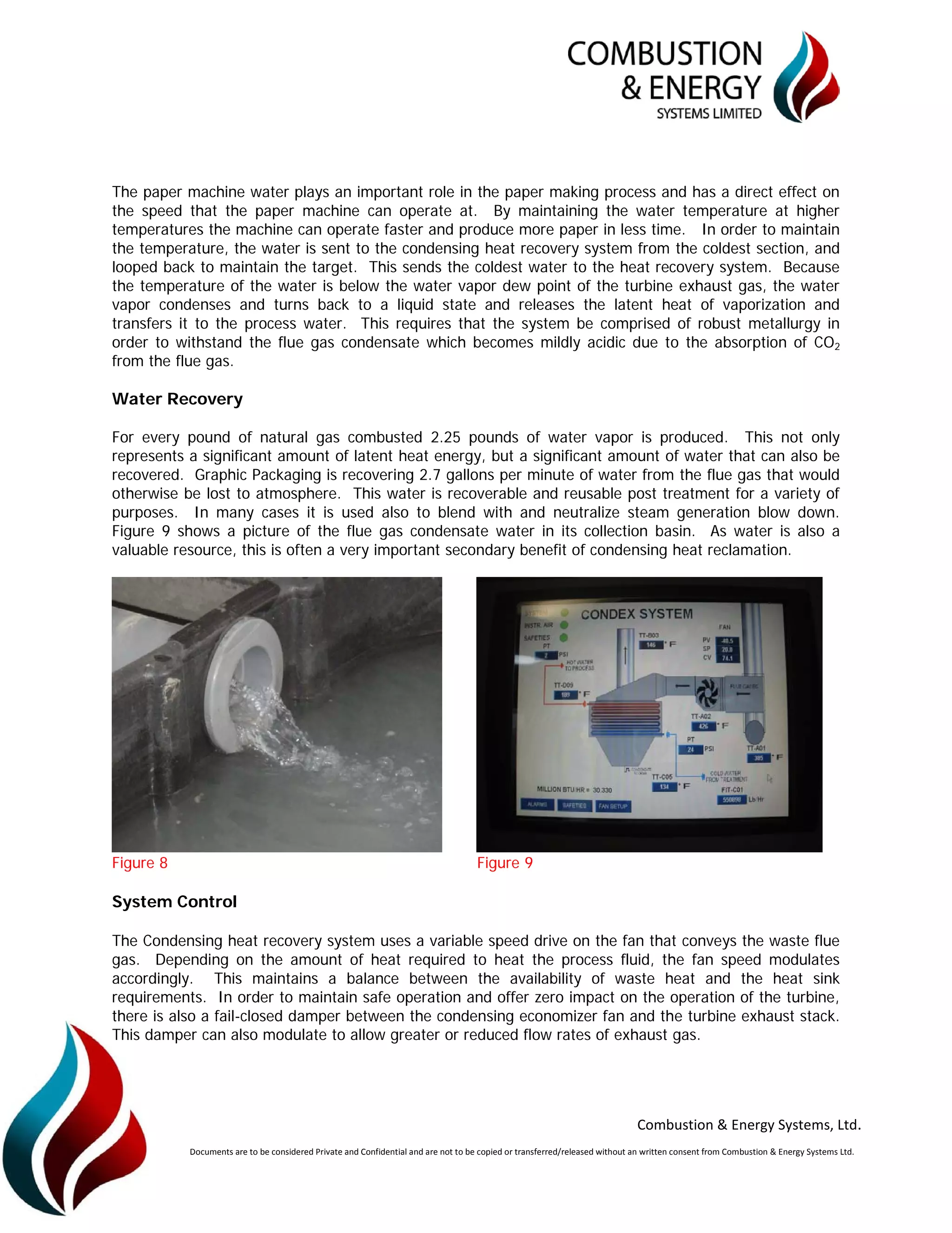 Condensing economizer heat recovery_case_study_sept_2012 | PDF | Power ...