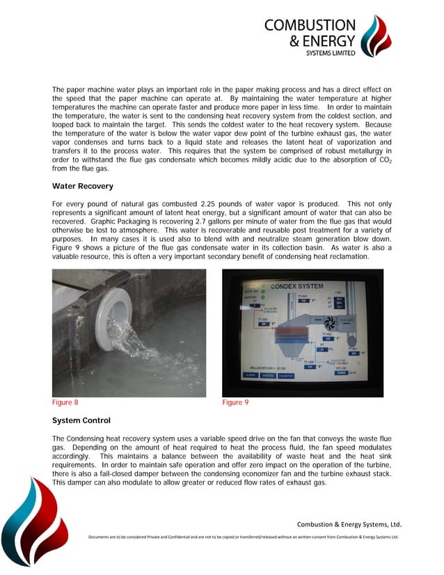 Condensing economizer heat recovery_case_study_sept_2012 | PDF | Power ...