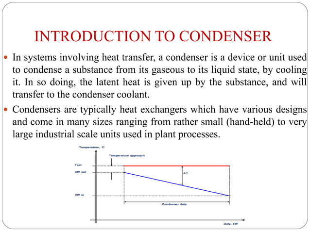 Condenser in Thermal Power Plant | PPTX
