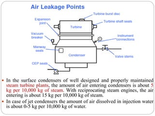 Condenser in Thermal Power Plant | PPTX