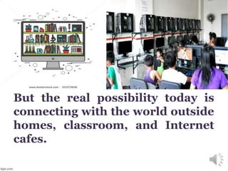 Lesson 16 The internet and the education | PPTX