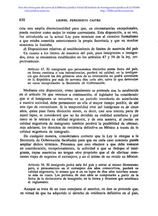 Condicion Jurídica de los Extranjeros | PDF
