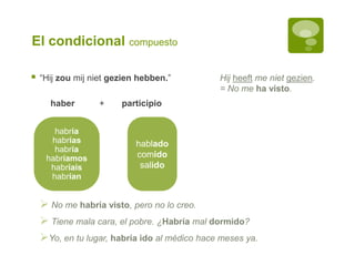 El condicional: formación & uso | PPTX
