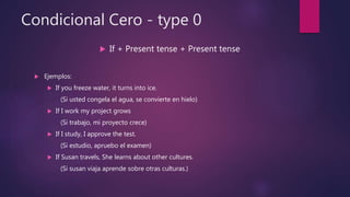 Condicionales En Inglés | PPTX