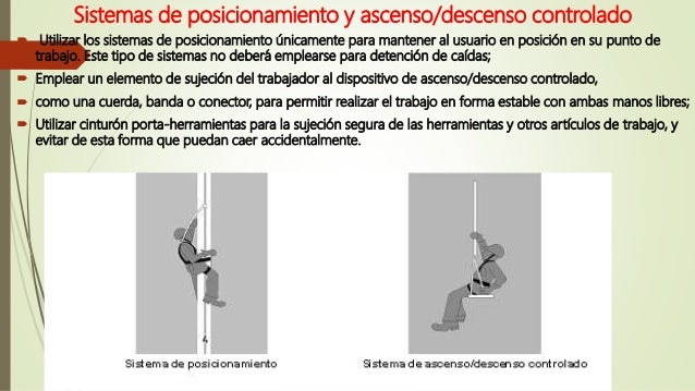 Condiciones de seguridad para realizar trabajos en alturas