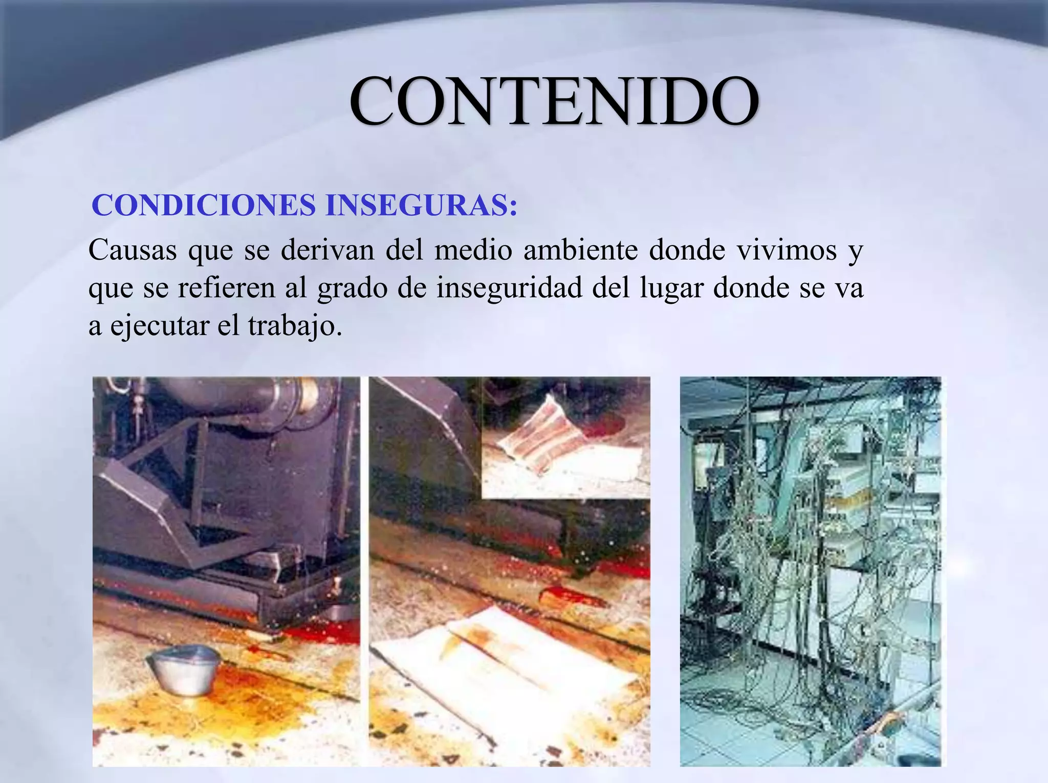 Condiciones inseguras | PPT