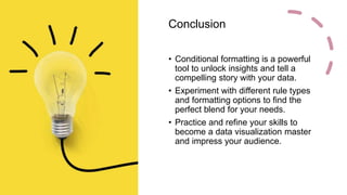 Unleashing Insights: A Guide to Conditional Formatting in Excel | PPT