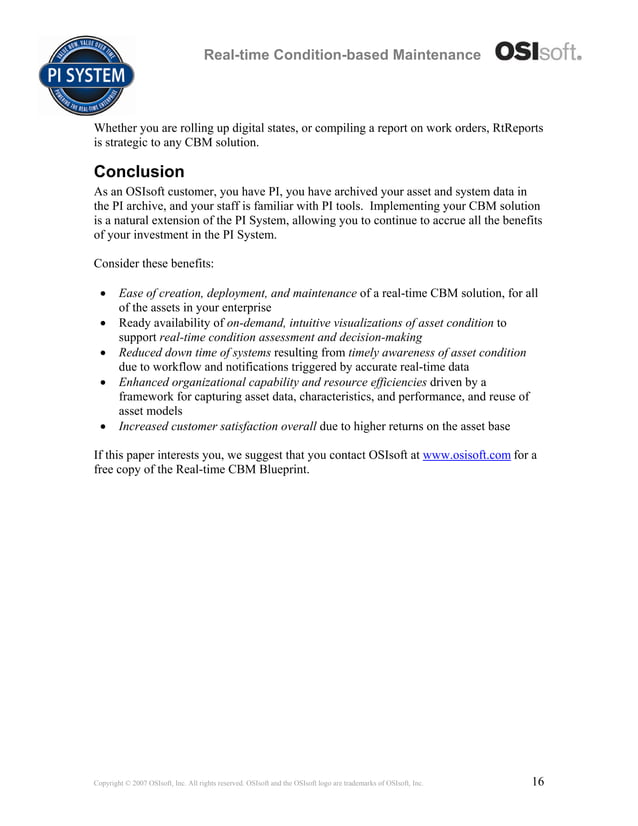 Condition based maintenance | PDF | Computing | Technology & Computing