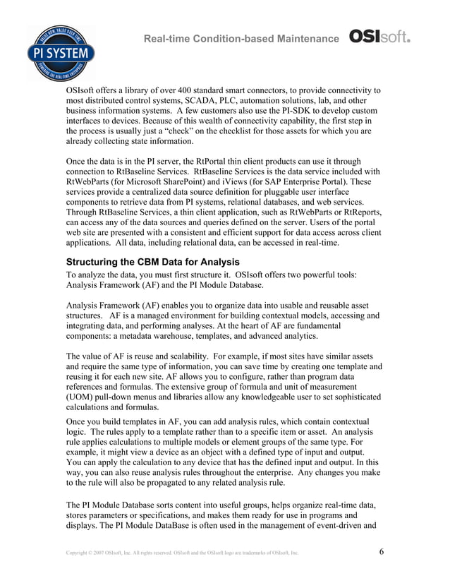 Condition based maintenance | PDF | Computing | Technology & Computing