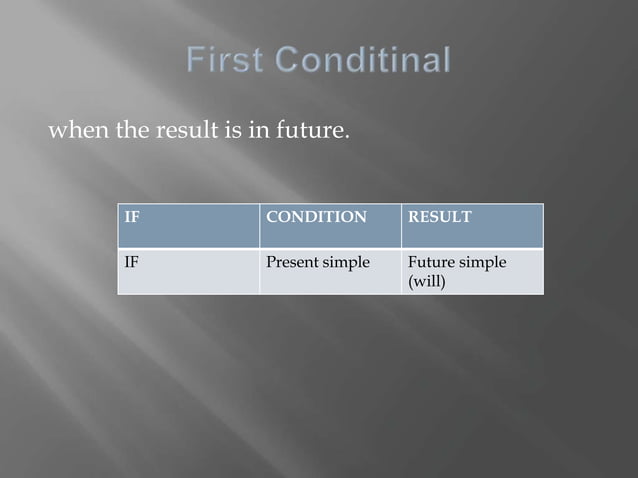 Conditional | PPT